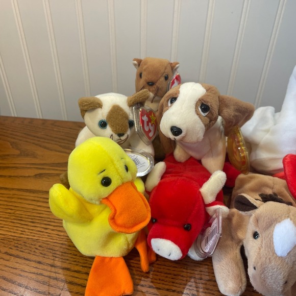 Bird | Ty Beanie Baby Lot Of 1 Beanie Farm Animals Near Mint Condition ...